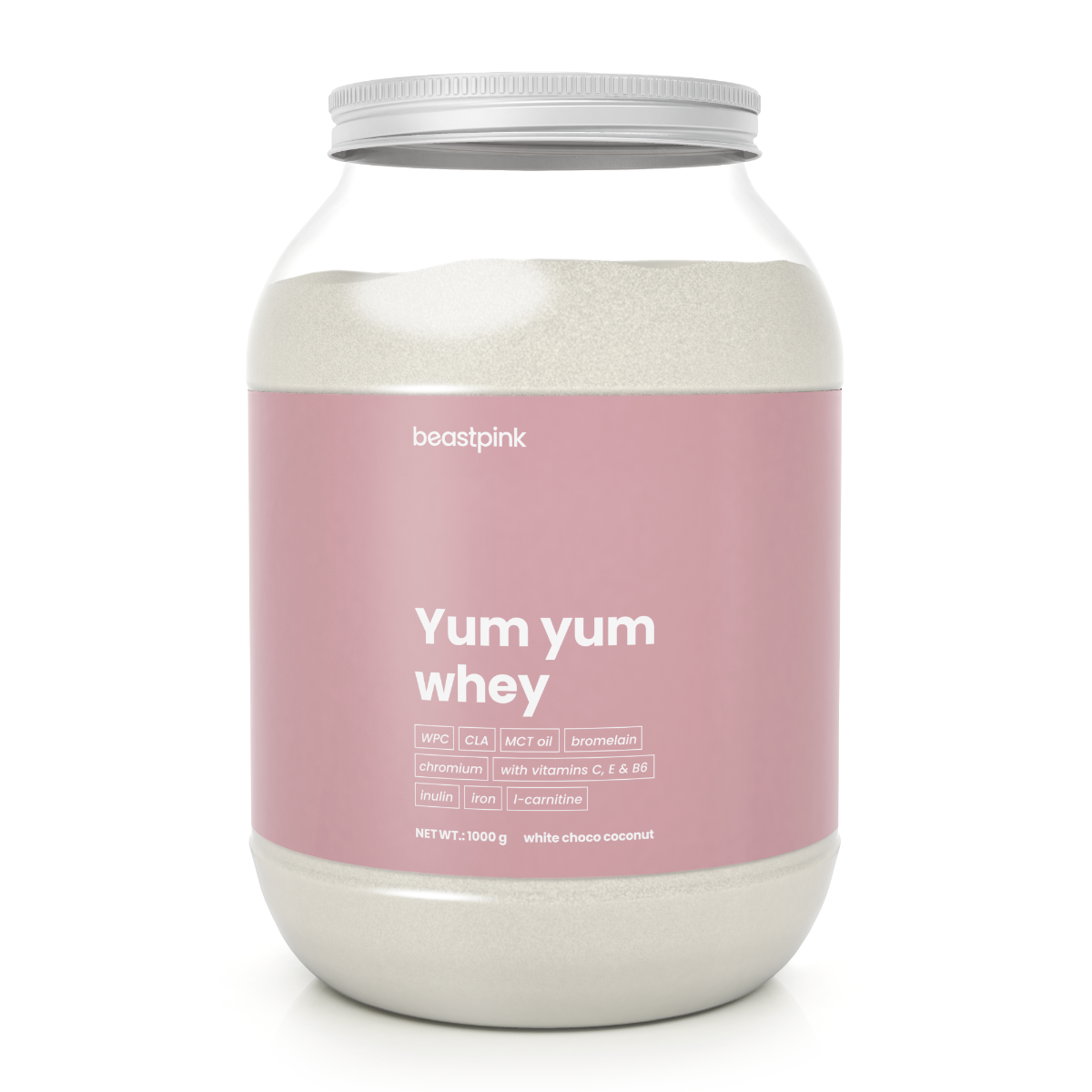 Πρωτεΐνη Yum Yum Whey - BeastPink | GymBeam.gr